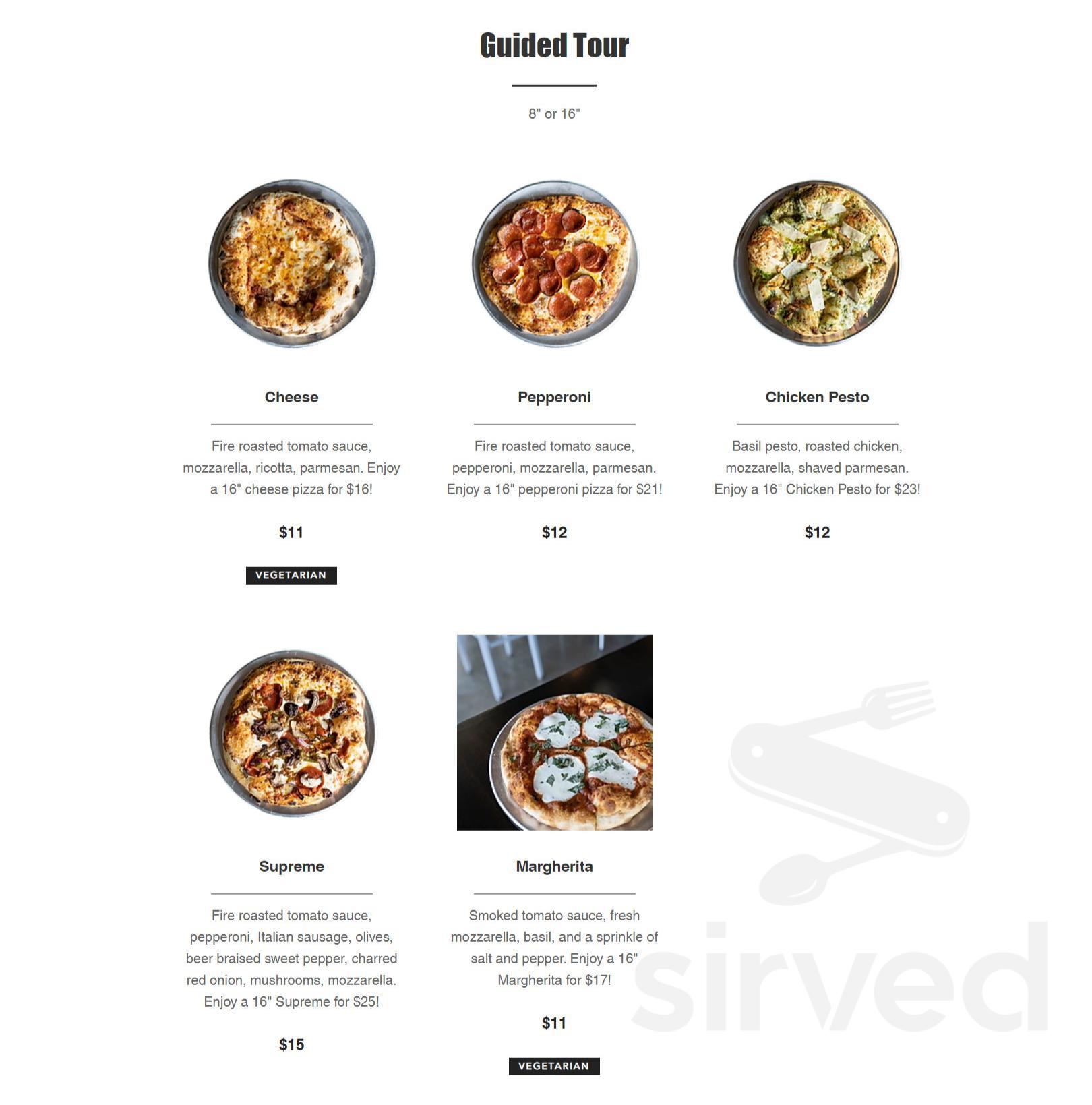 Pinchgut Pies menu in Trussville, Alabama, USA