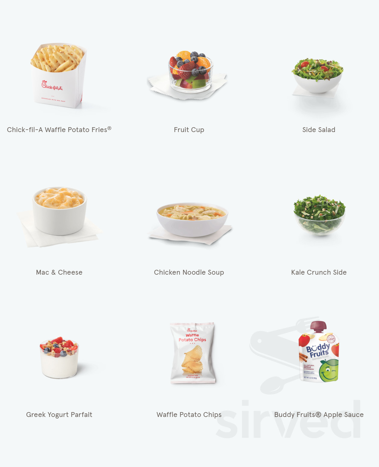 Menu - Brookhaven PA's Chick-fil-A Brookhaven | Sirved