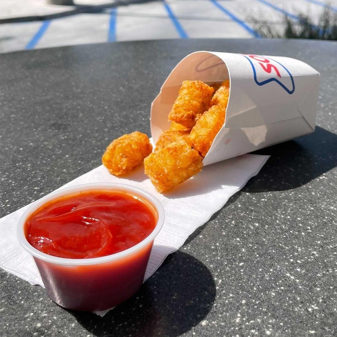 Sonic Drive-In menu in Westminster, Maryland, USA