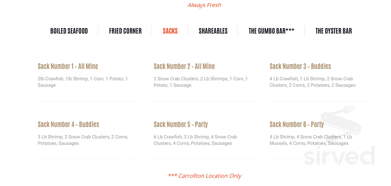 The Crab Station - El Paso menus in El Paso, Texas, United States