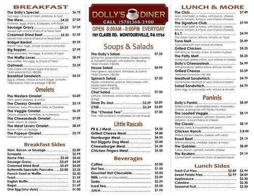 Griggs Coffee & Peanuts menu in Montoursville, Pennsylvania, USA