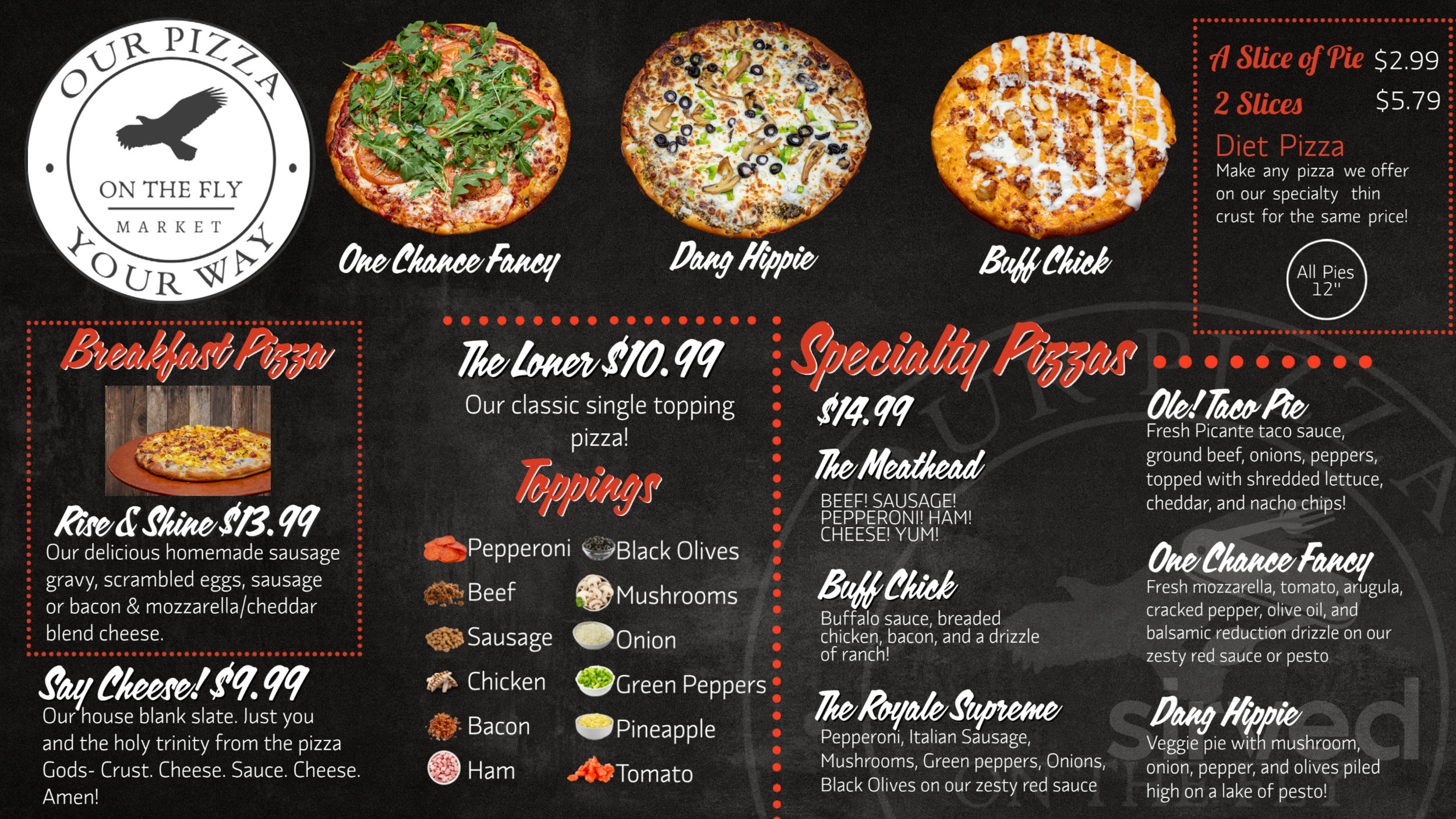 17 Eagle Stop menu in Eugene, Missouri, USA