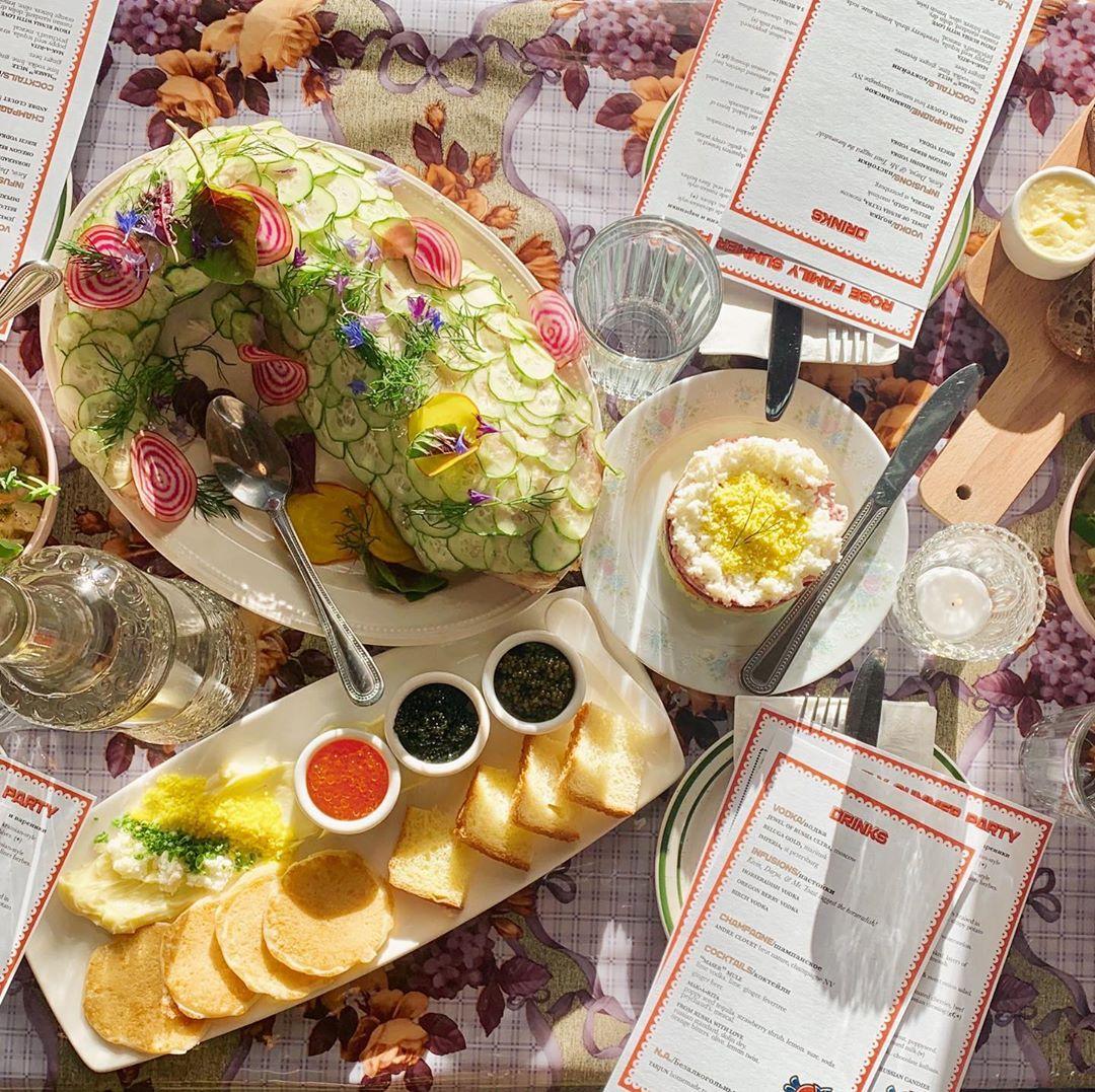 Menu for Kachka Lavka in Portland, Oregon, United States