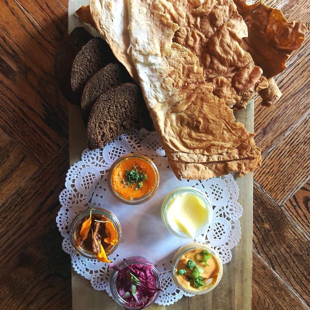 Kachka menu in Portland, Oregon, USA