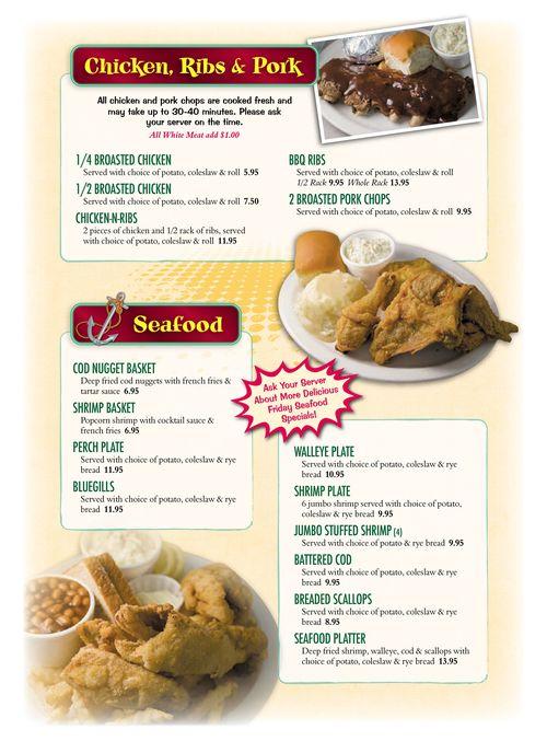 Applejack's Restaurant & Pub menu in Marinette, Wisconsin, USA