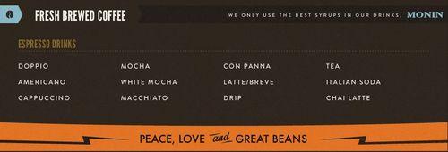 Whiskey Gulch CoffeePub menu in Port Orchard, Washington, USA