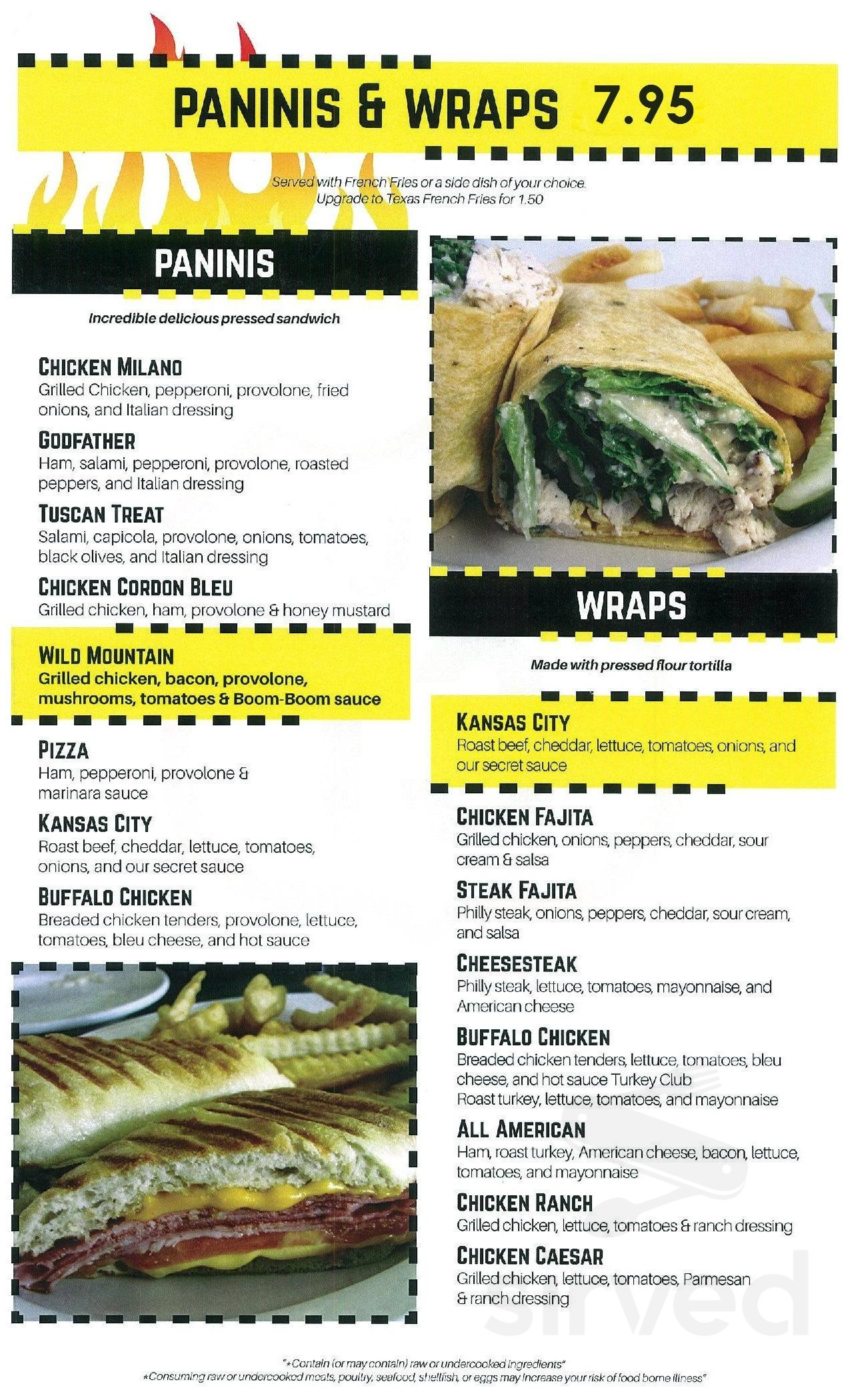 US 13 Grill & Catering menus in Dover, Delaware, United States