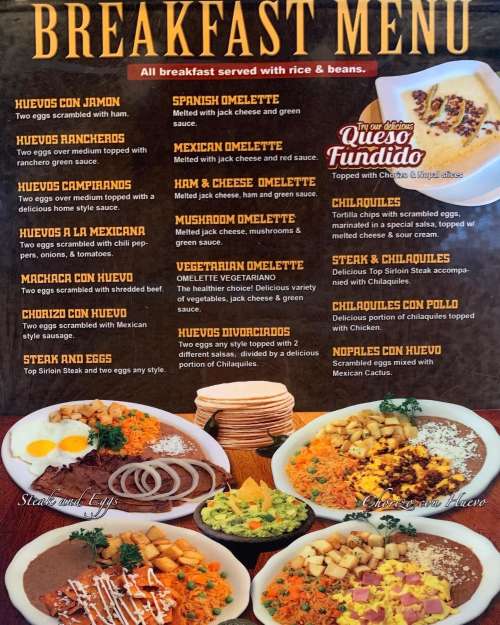 El Pescador menu in South Gate, California, USA