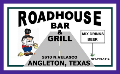 Menu for Roadhouse Bar in Angleton, TX | Sirved
