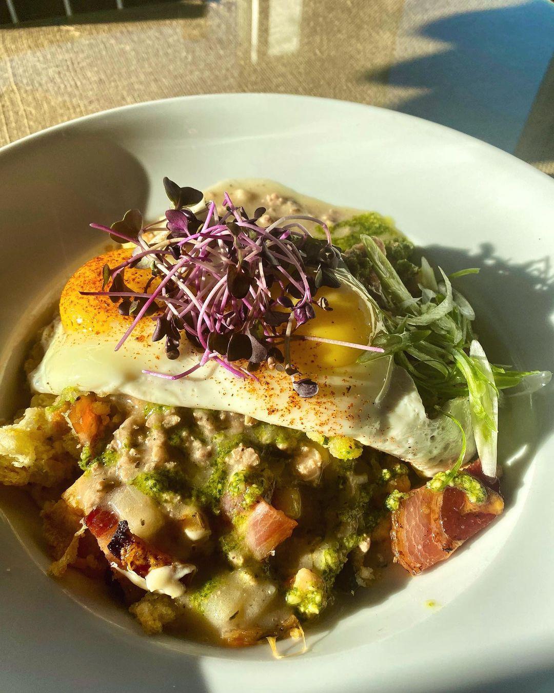 The Surly Mermaid menu in Sidney, British Columbia, Canada