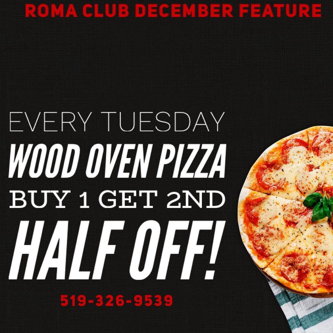 Roma Club of Leamington menu in Leamington, Ontario, Canada