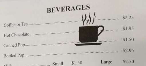 Menu for Edna's Restaurant in Belle River, ON | Sirved