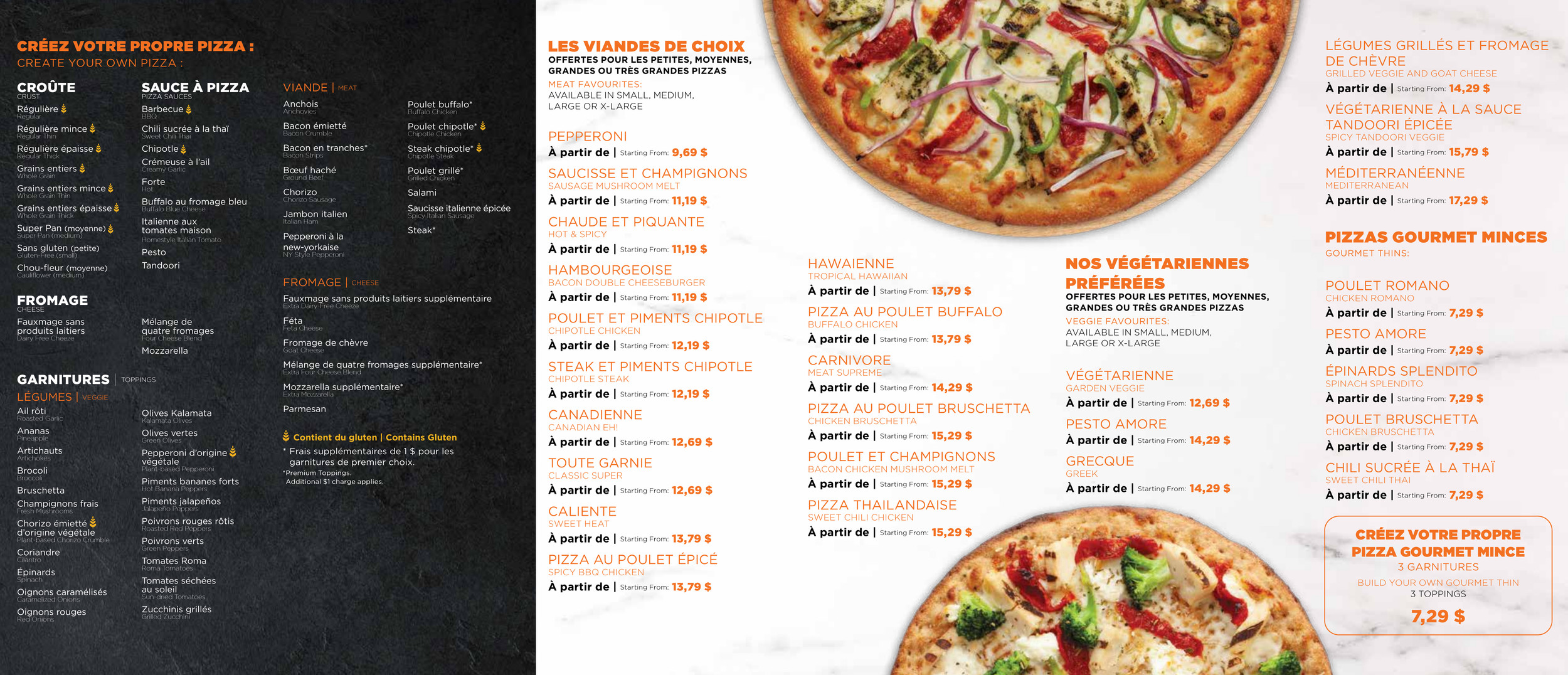 Menu - Ottawa ON's Pizza Pizza | Sirved
